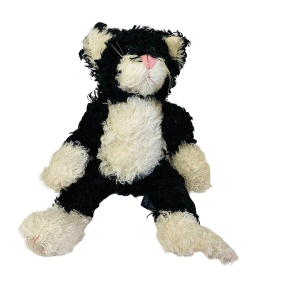 The Boyds Collection | Toys | Vintage Boyds Black White Cat Plush Toy ...